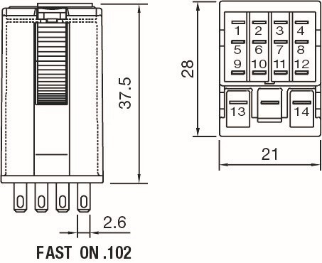 Comat Releco by TURCK - Relé de control en miniatura