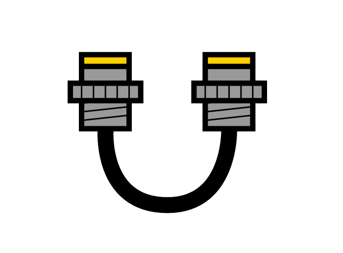 Panel Feed-through Receptacle - Female Receptacle to Female Receptacle