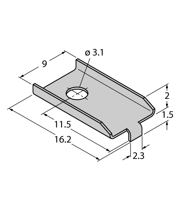 Accesorios para sensores inductivos - Soporte para montaje