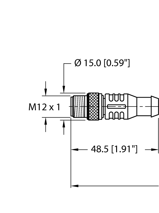 Cable de actuador y sensor - cable de conexión